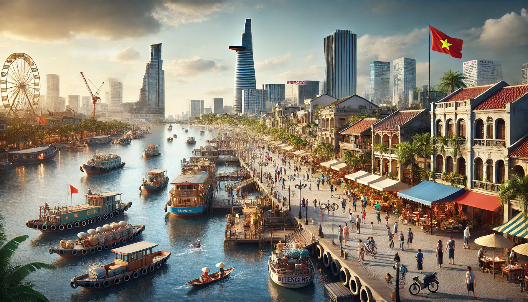 2024년 베트남의 사이공 강 (Vietnam Saigon River), 어떻습니까? - 베트남나우