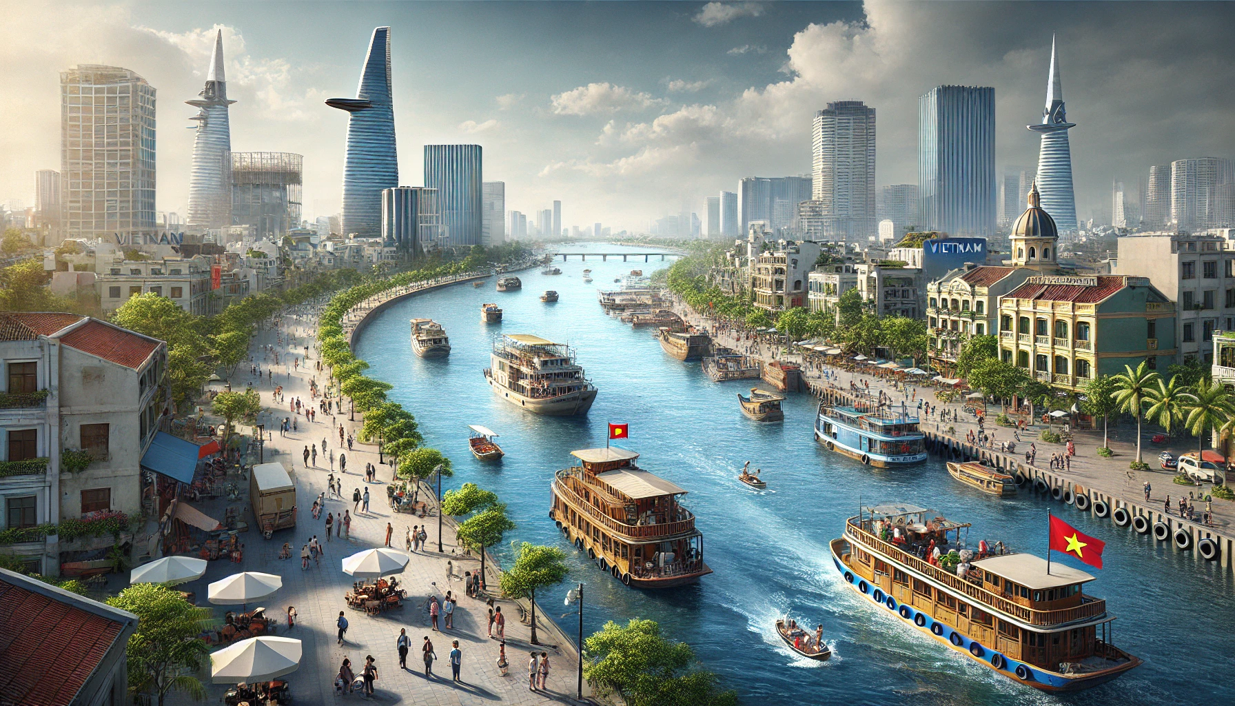 2024년 베트남의 사이공 강 (Vietnam Saigon River), 어떻습니까? - 베트남나우