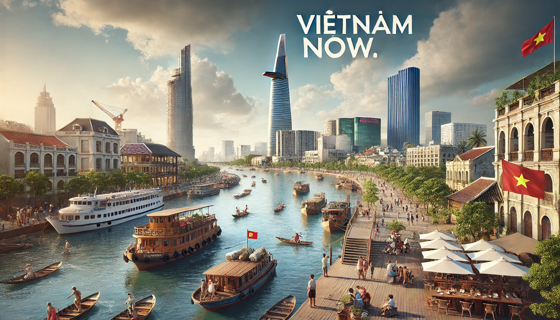 2024년 베트남의 사이공 강 (Vietnam Saigon River), 어떻습니까? - 베트남나우